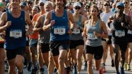 Average 800m Time by Age